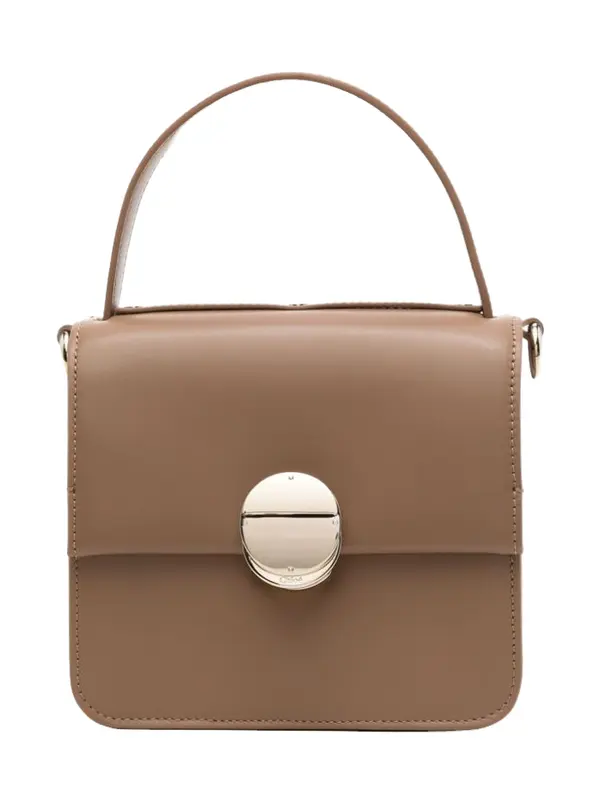 Chloé Small Penelope Leather Tote - Brown