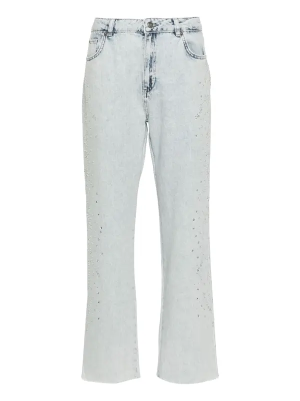 TWINSET Mid-rise Straight-leg Jeans - Blue