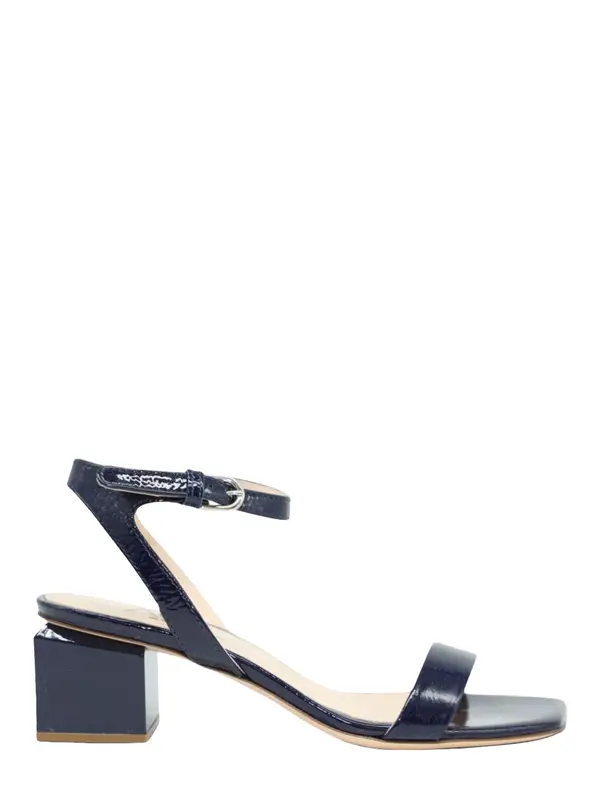 Agl Angie 60mm Patent-leather Sandals - Blue