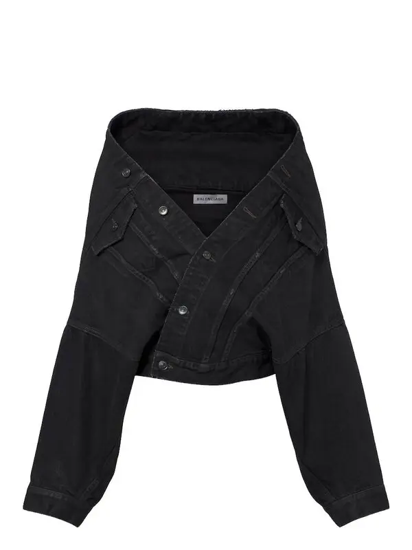 Balenciaga Denim Jacket - Black