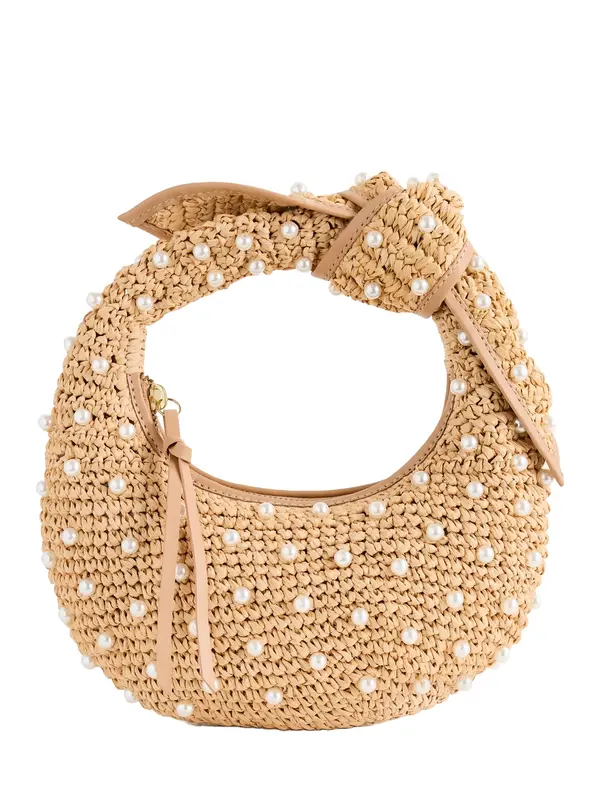 Poolside The Josie Knot Bag - Natural