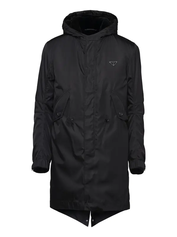 Prada Re-nylon Parka - Black