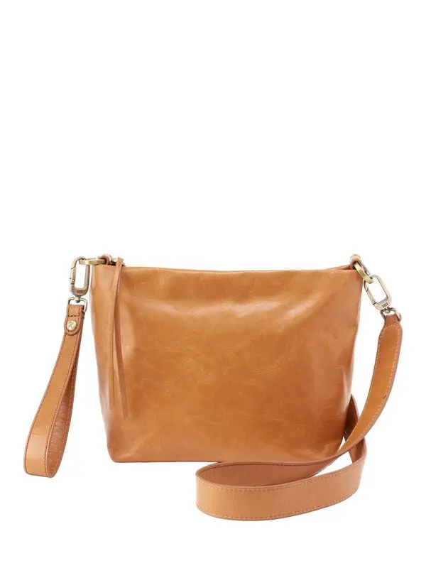 Hobo Ashe Leather Crossbody Bag - Natural