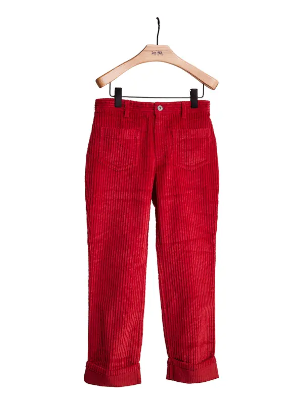 COACH Restored Corduroy Pants - Red