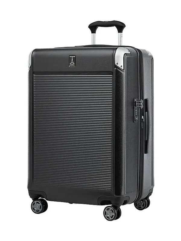 TRAVELPRO Platinum Elite Hardside Medium Expandable Spinner Suitcase - Shadow Black