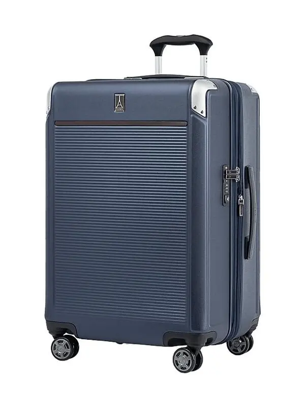 TRAVELPRO Platinum Elite Hardside Medium Expandable Spinner Suitcase - True Navy