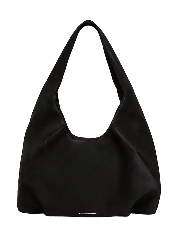 STUART WEITZMAN The Moda Hobo Bag - Black