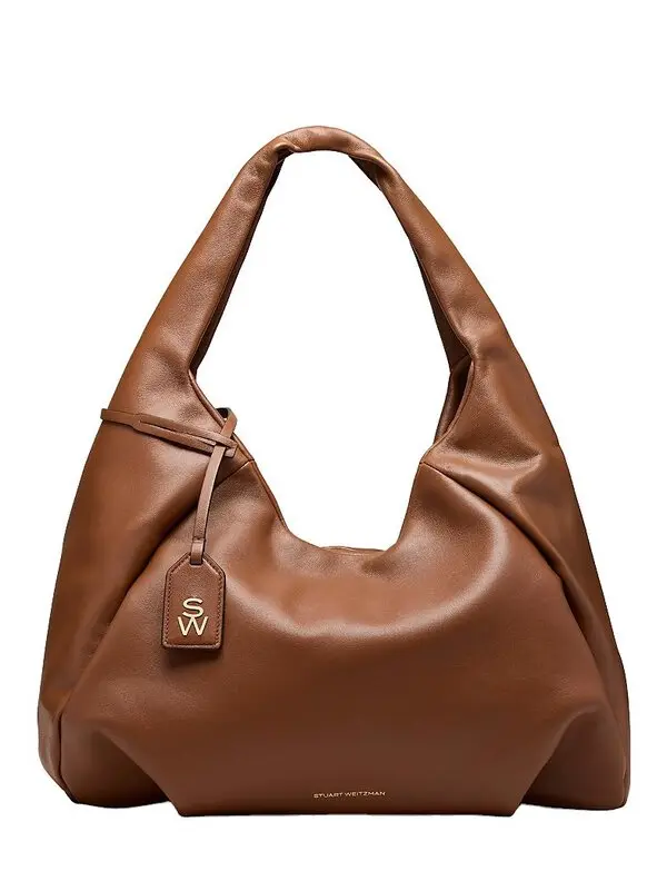 STUART WEITZMAN The Moda Hobo Bag - Luxe Saddle