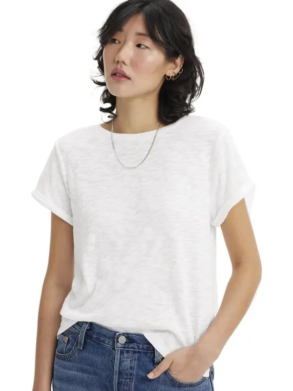 LEVI'S Margot Short-sleeve T-shirt - Egret