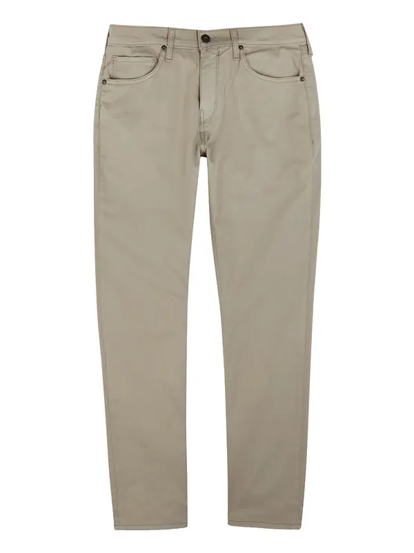 Paige Federal Straight-leg Jeans - Beige