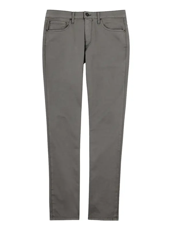 Paige Straight-leg Jeans - Grey