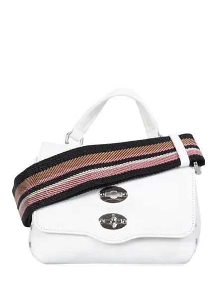 ZANELLATO Leather Bag With Shoulder Strap - White