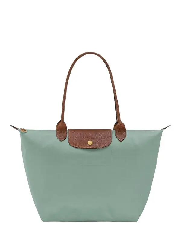 Longchamp Le Pliage Large Tote Bag - Baby Blue