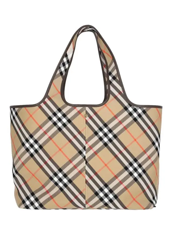 Burberry Highlands Medium Tote - Beige
