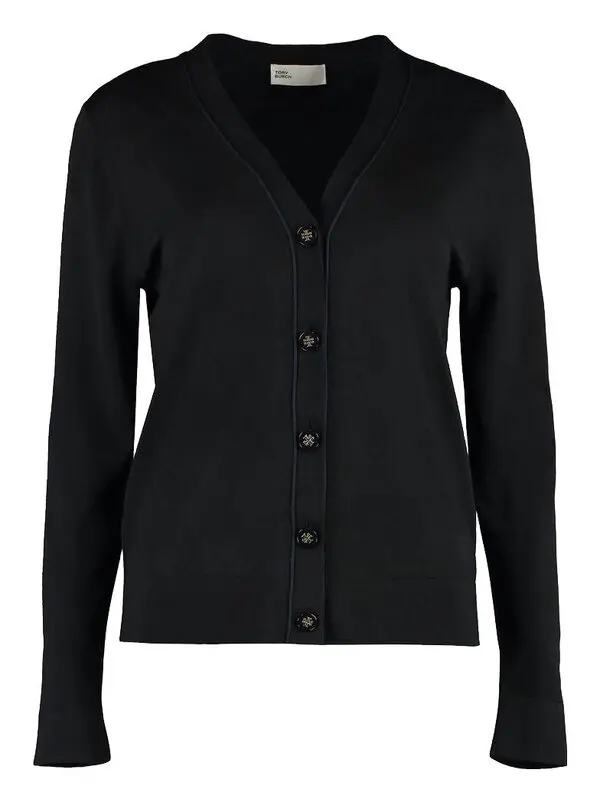 Tory Burch Simone Cardigan - Black