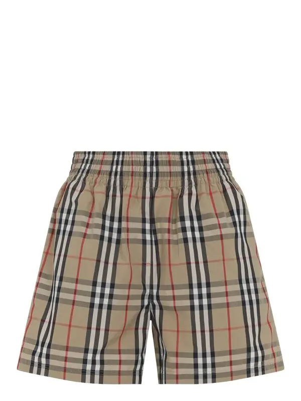 Burberry Cotton Bermuda Shorts - Beige