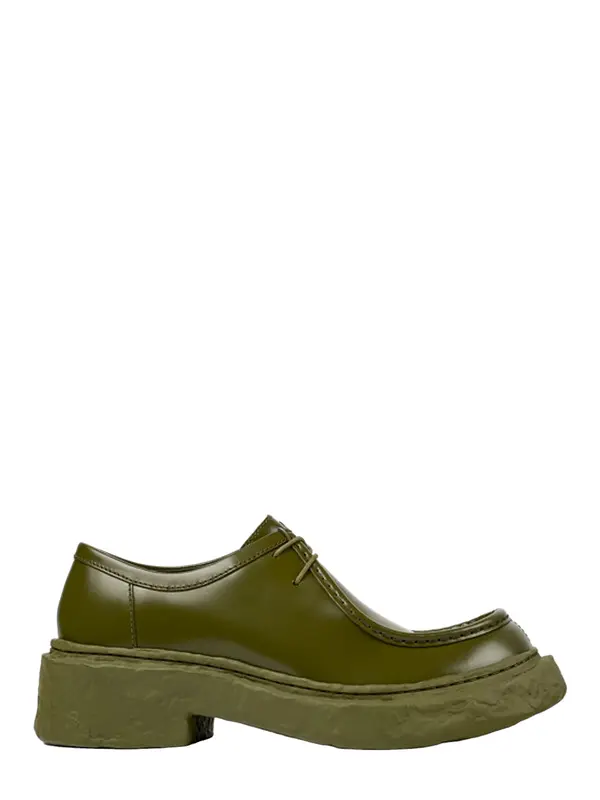 Camper Brogue Shoes - Green