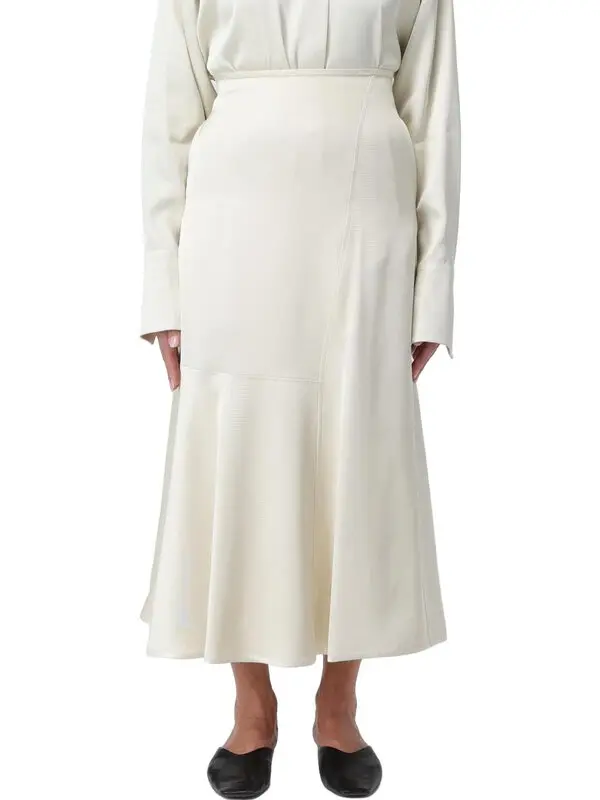 JIL SANDER Midi Skirt - White