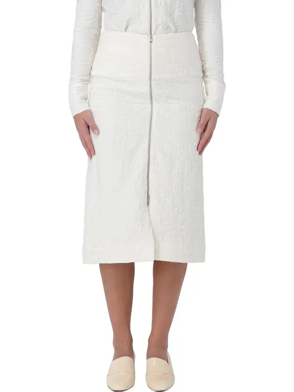 JIL SANDER Skirt - Yellow Cream