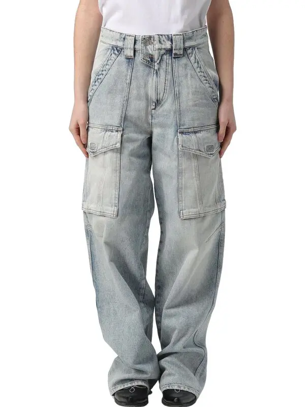 Isabel Marant Étoile Cargo Jeans - Blue