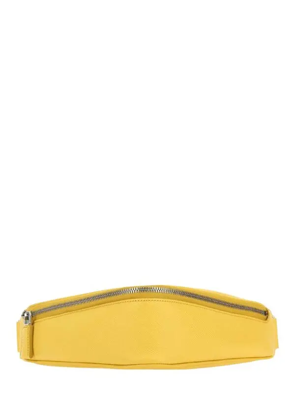 Prada Leather Belt Bag - Yellow