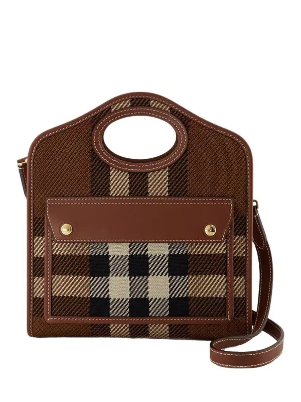 Burberry Mini Pocket Bag - Brown