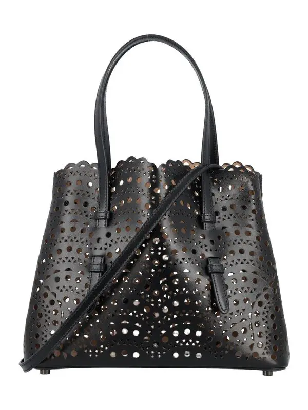 Alaïa Mina 25 Bag - Black