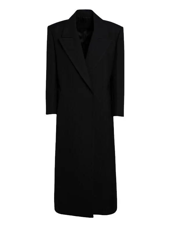 Valentino Garavani Virgin Wool Coat - Black