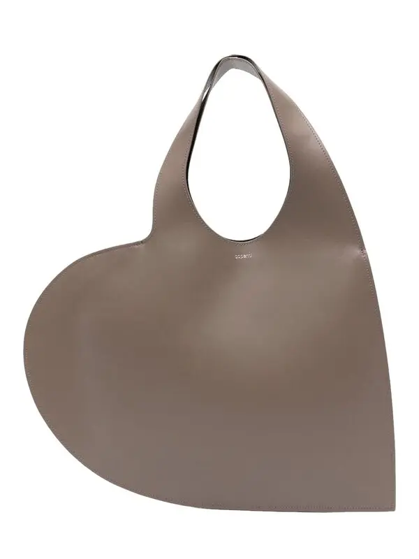 Coperni Heart Tote Bag - Brown