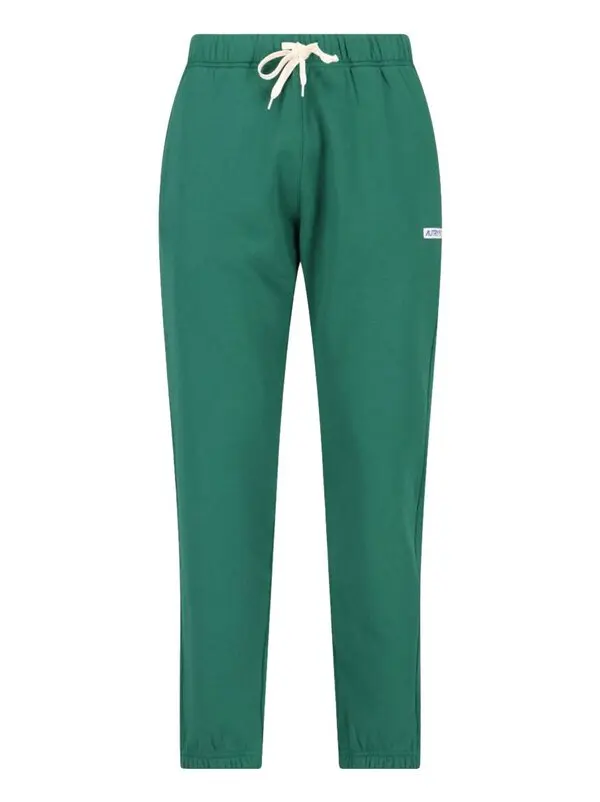 AUTRY Cotton Trousers - Green