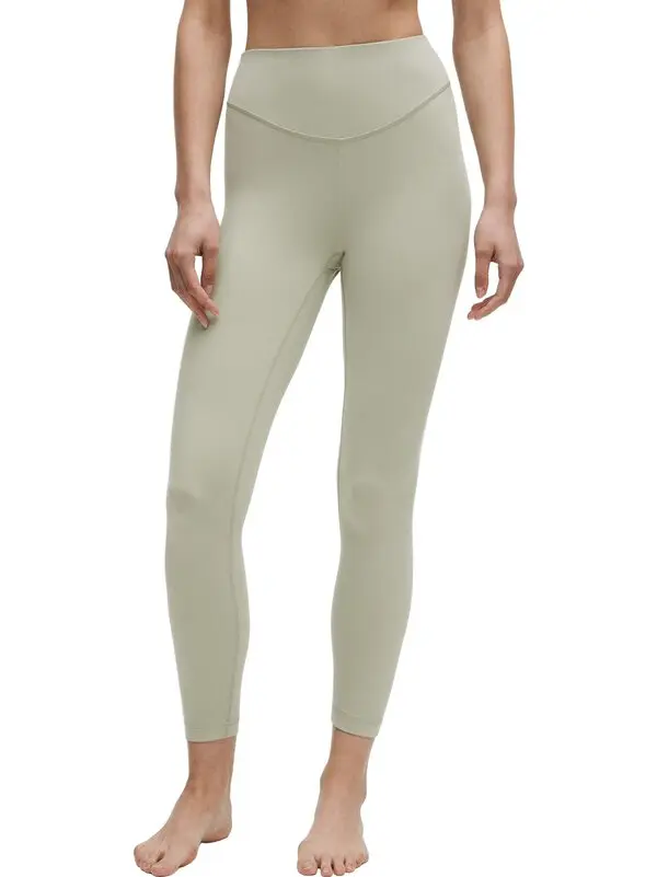 Lululemon Wunder Under Smoothcover High-rise Tight 25 - Fog Green