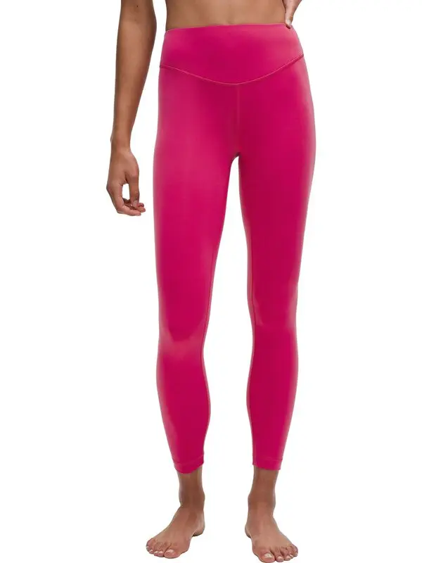 Lululemon Wunder Under Smoothcover High-rise Tight 25 - Raspberry Coulis
