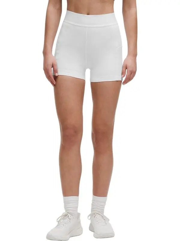 Lululemon Luxtreme High-rise Tennis Short 3.5 - White