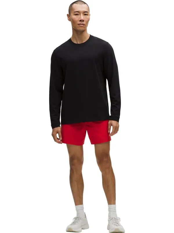 Lululemon Zeroed In Linerless Short 5 - Oxford Red