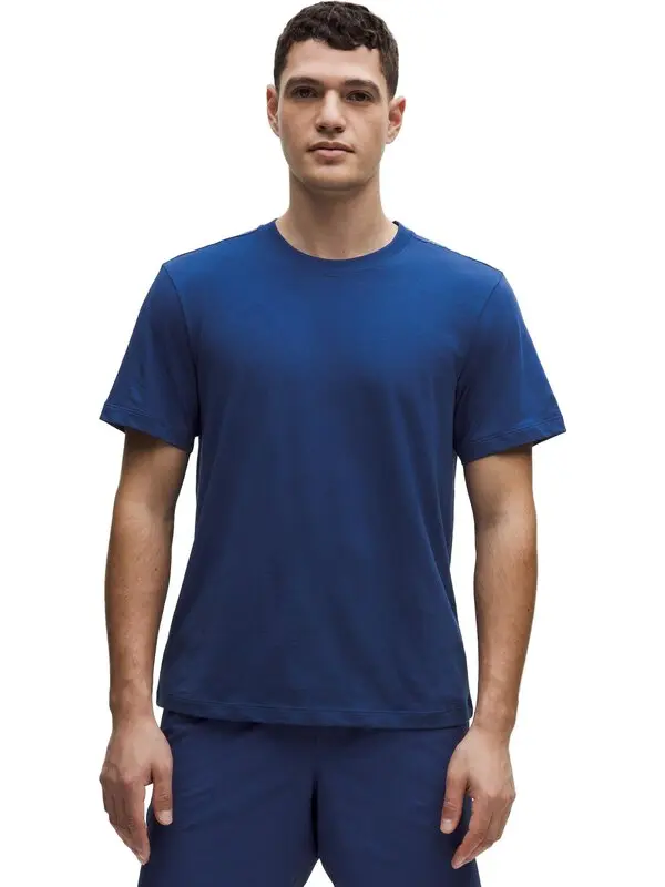 Lululemon Zeroed In Short-sleeve Shirt - Clubhouse Blue