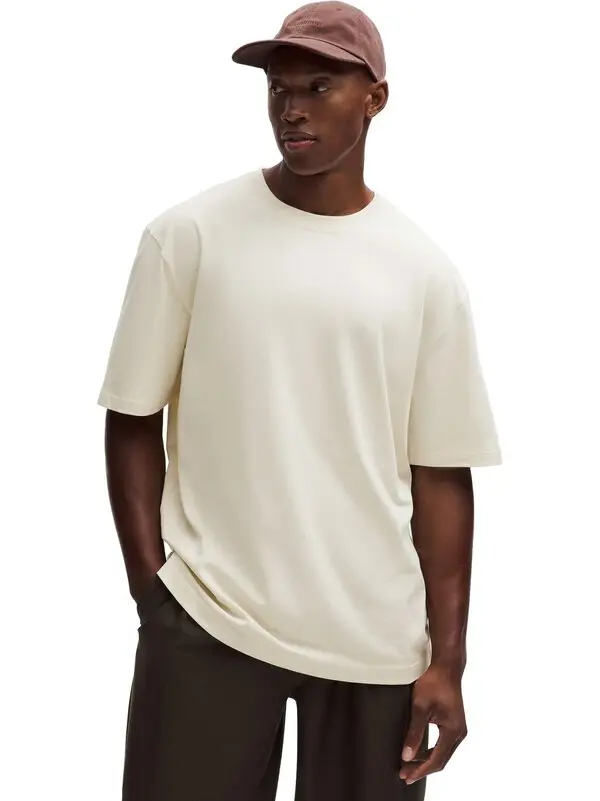 Lululemon Heavyweight Cotton Jersey T-shirt - Light Ivory