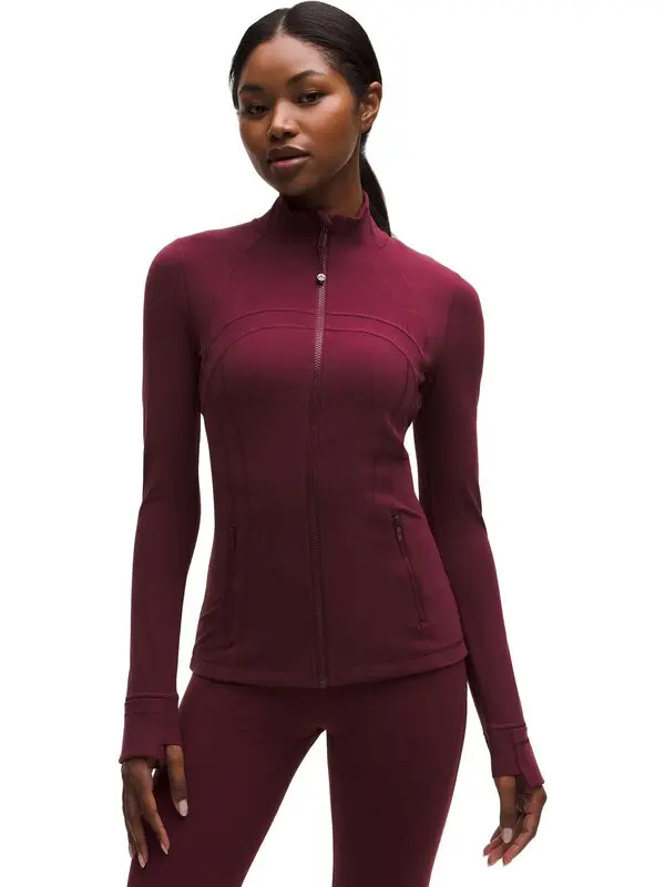 Lululemon Define Jacket - Burgundy Bay