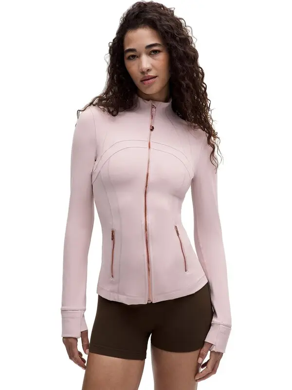 Lululemon Define Jacket - Porcelain Pink/rose Gold/rose Gold