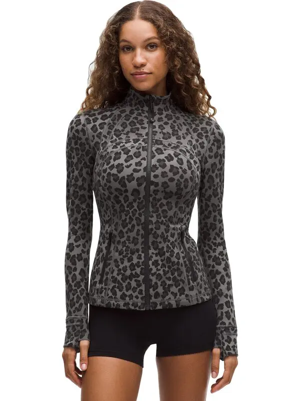 Lululemon Define Jacket - True Leopard Black Multi