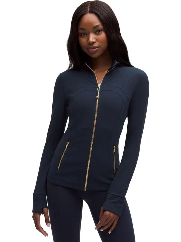Lululemon Define Jacket - True Navy/gold/gold