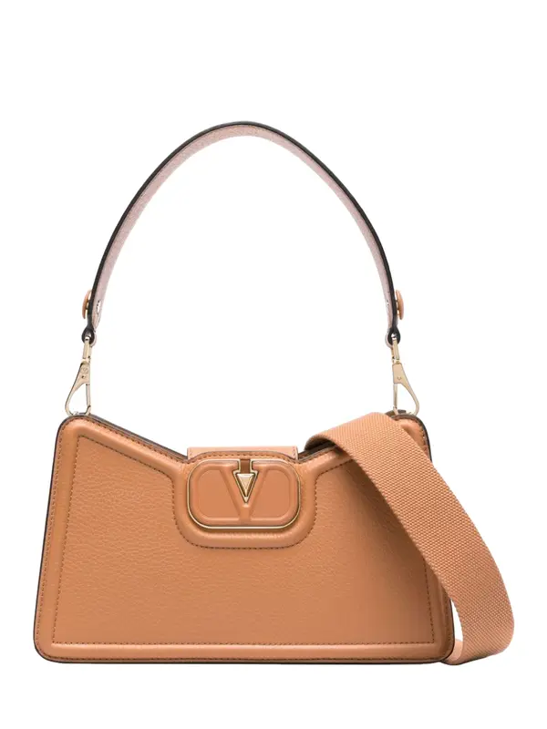 Valentino Garavani Vlogo Signature Shoulder Bag - Neutrals