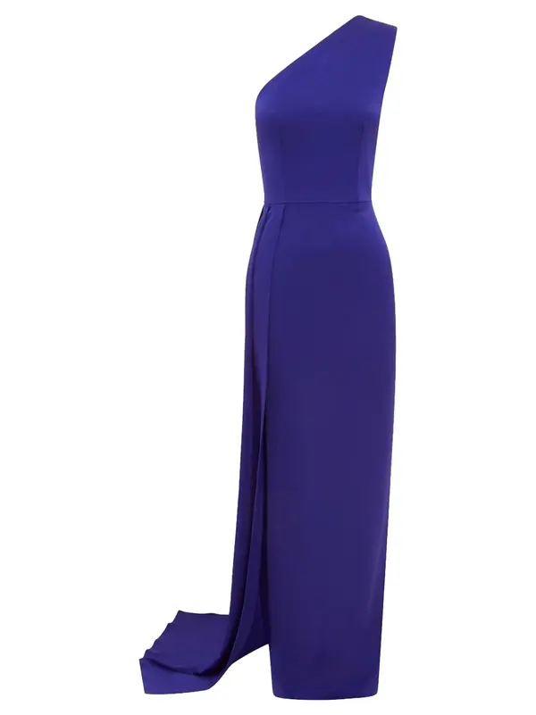 Alex Perry One-shoulder Gown - Blue