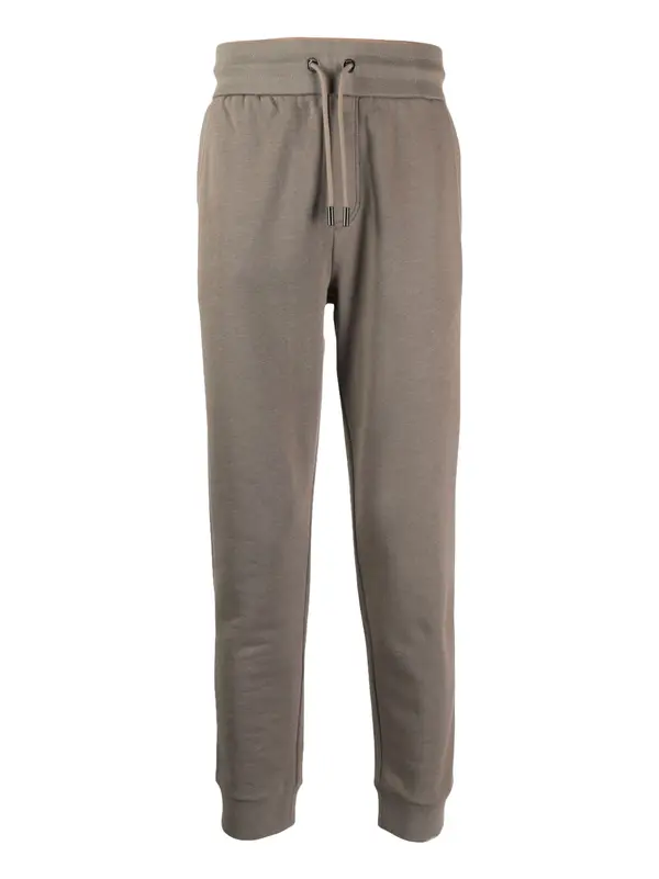 BOSS Drawstring-waist Cotton-blend Track Pants - Brown