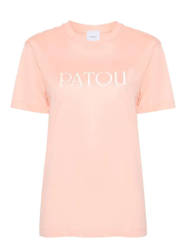 Patou Logo-print T-shirt - Orange