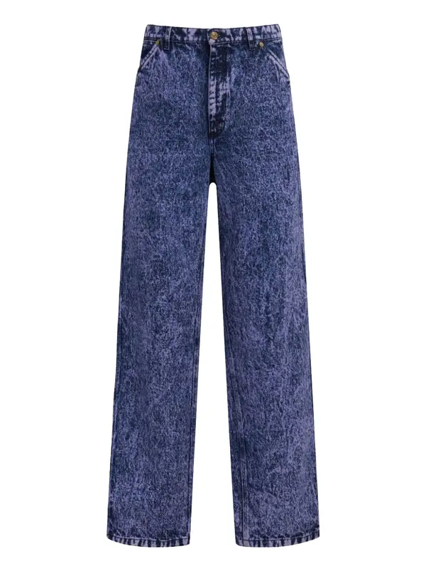 Marni Stonewashed Straight-leg Jeans - Blue