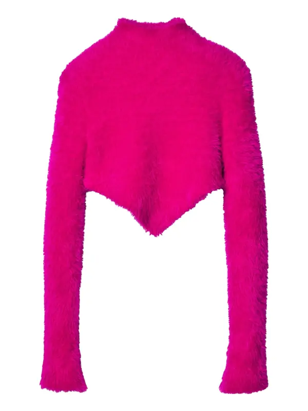 Marc Jacobs Hairy Grunge Jumper - Pink