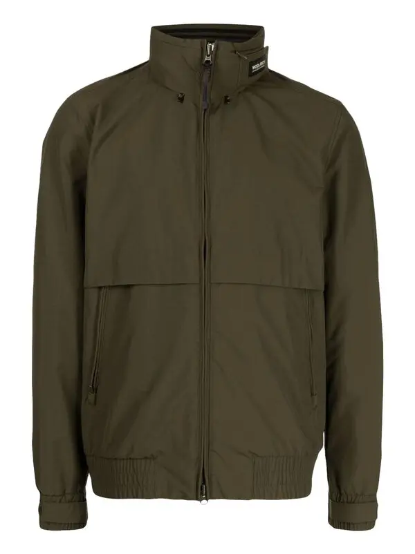 Woolrich High-neck Zip-up Jacket - Green
