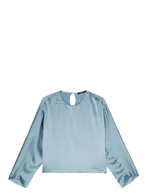 Seventy Drop-shoulder Blouse - Blue