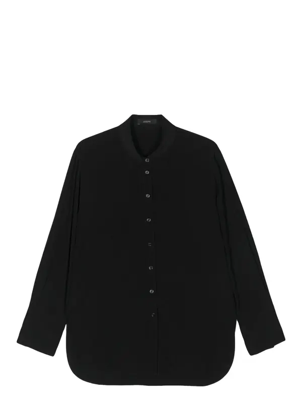 JOSEPH Crepe De Chine Shirt - Black