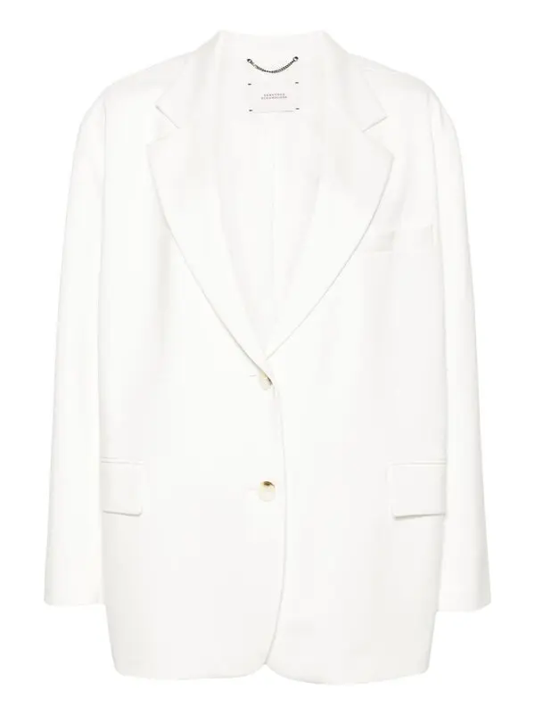 Dorothee Schumacher Single-breasted Blazer - White